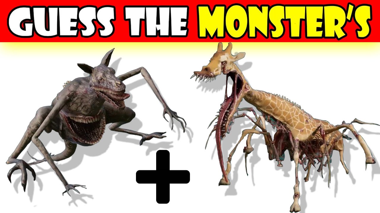 Guess the MONSTER by EMOJI and VOICE in Zoochosis Horror Game | Spider ...