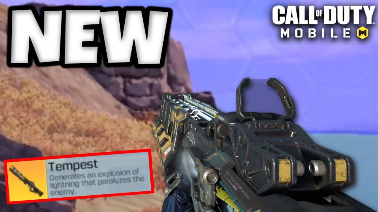 *NEW* TEMPEST GUN in Call of Duty Mobile Battle Royale! - YouTube