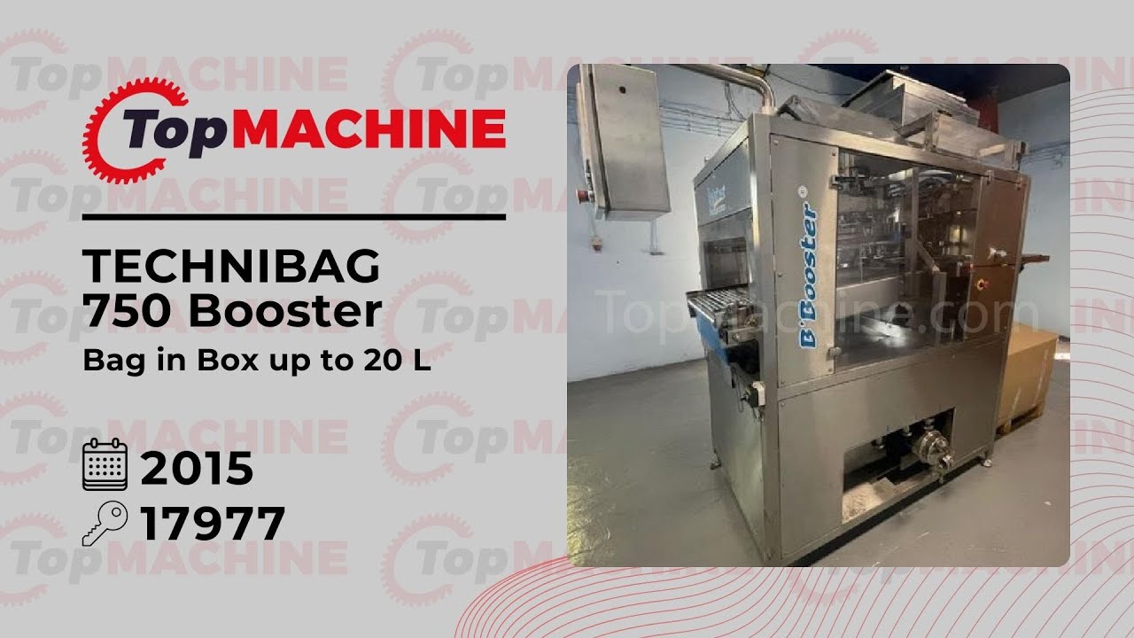 TECHNIBAG 750 Booster Bag In Box used - YouTube