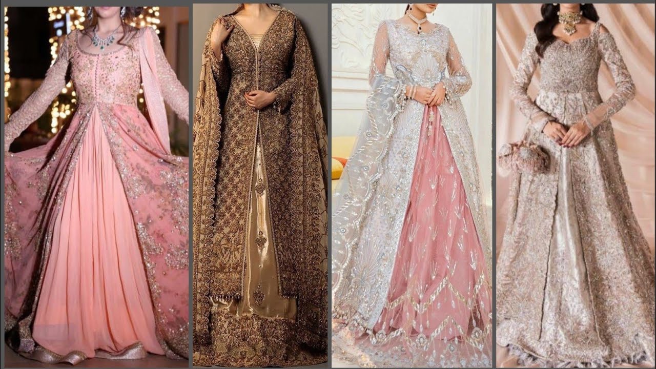 30+Latest New Open Gown Anarkali frock ideas #eidspecial embroidered ...