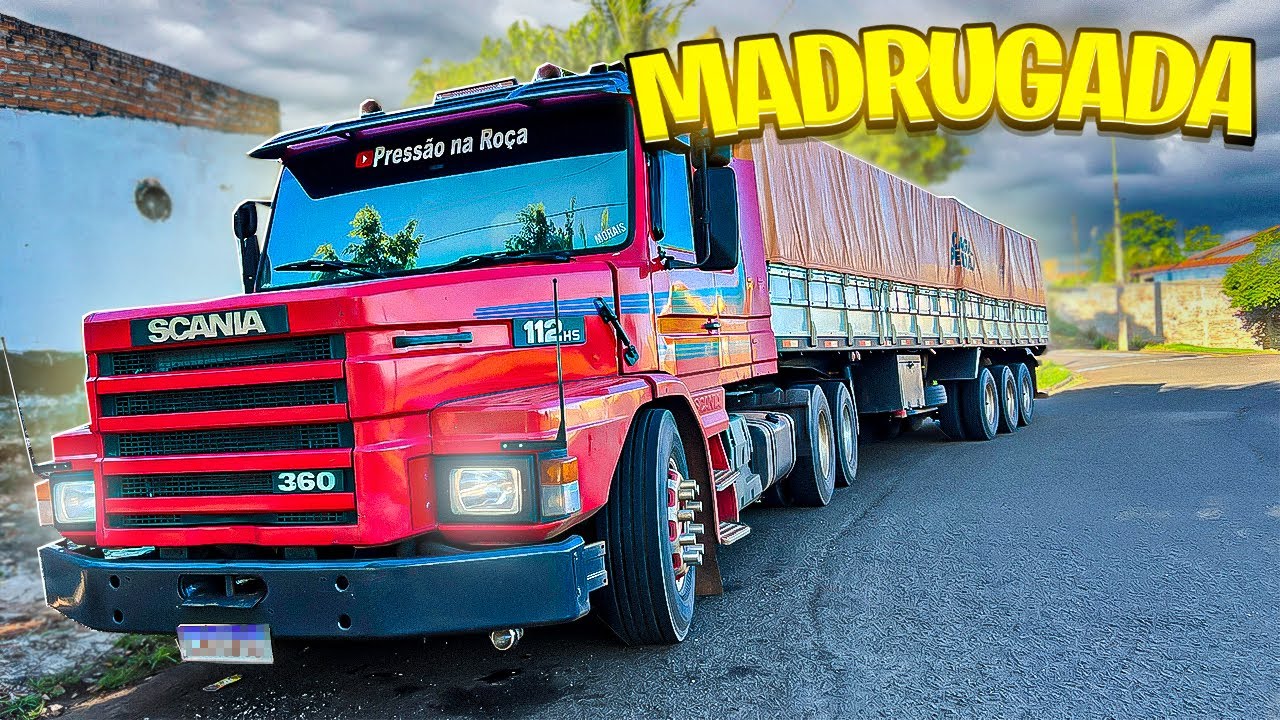 DEU CERTO ! DESCARGA DE SOJA SCANIA 112 hs NA MADRUGADA JAGUAPITÃ ...