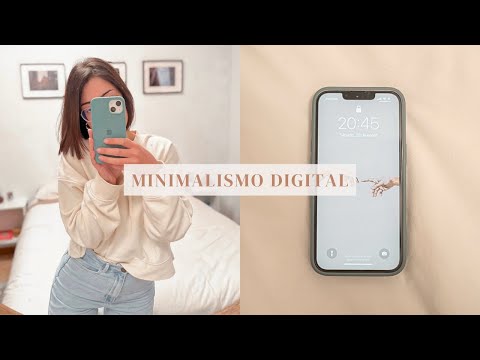organiza tu iPhone de forma minimalista y productiva | minimalismo digital, widgets, fondos ...
