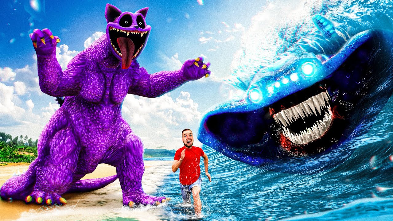 NOUVEAU CATNAP GODZILLA vs EL GRAN MAJA !! NOUVELLE ÉVOLUTION POPPY ...