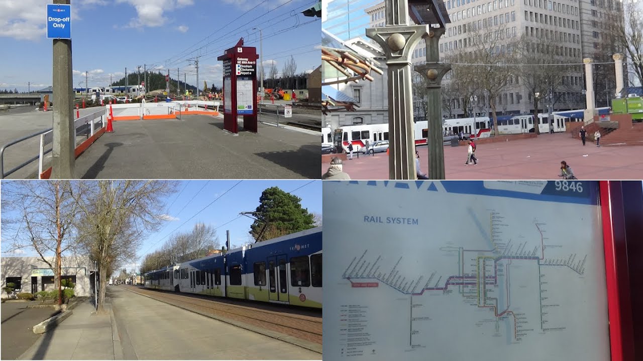 I ride the entire TriMet MAX network - YouTube