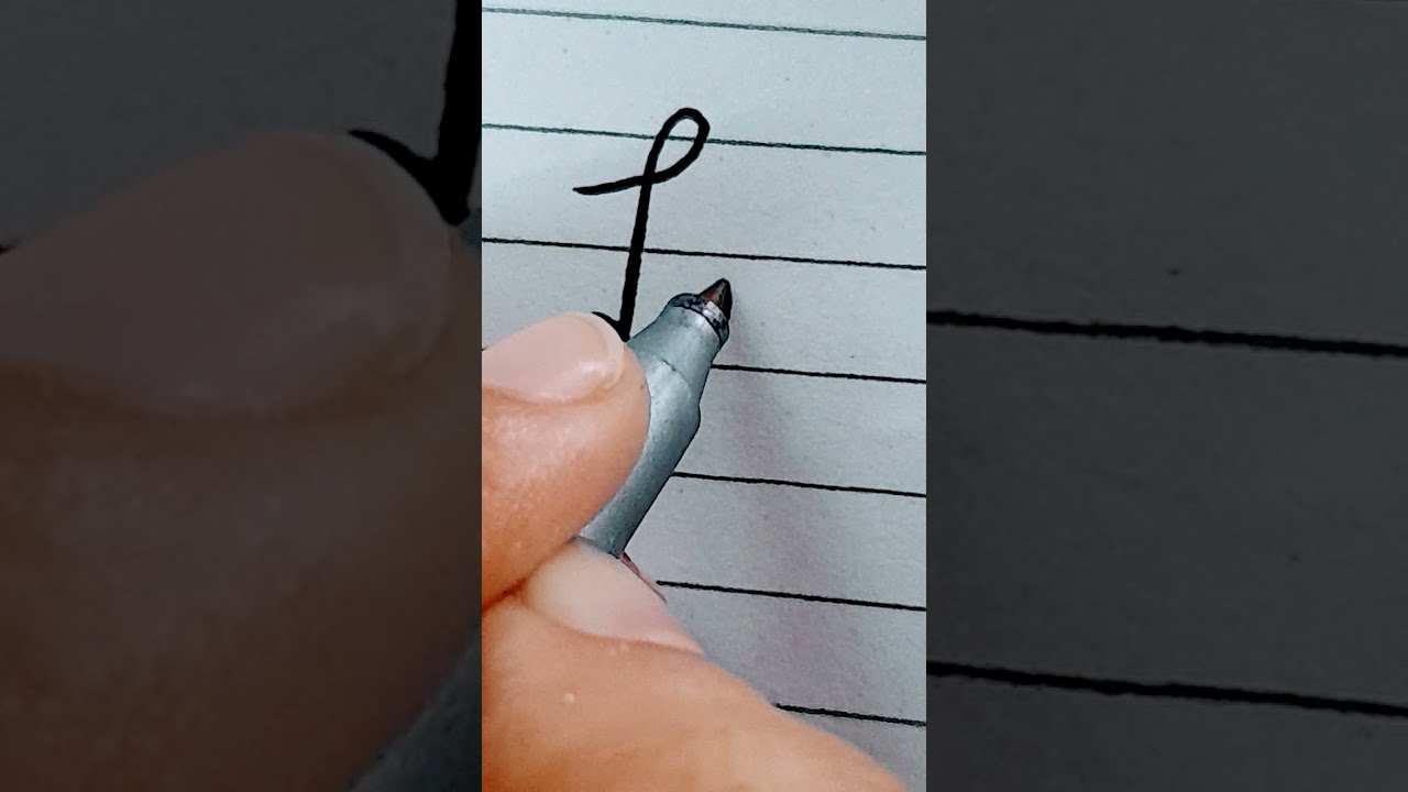 How To Write B In Cursive YouTube How To Write B In Cursive YouTube