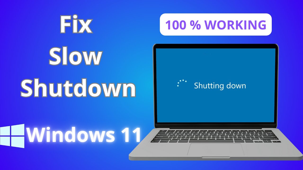 How to Fix Slow Shutdown in Windows 11 - YouTube