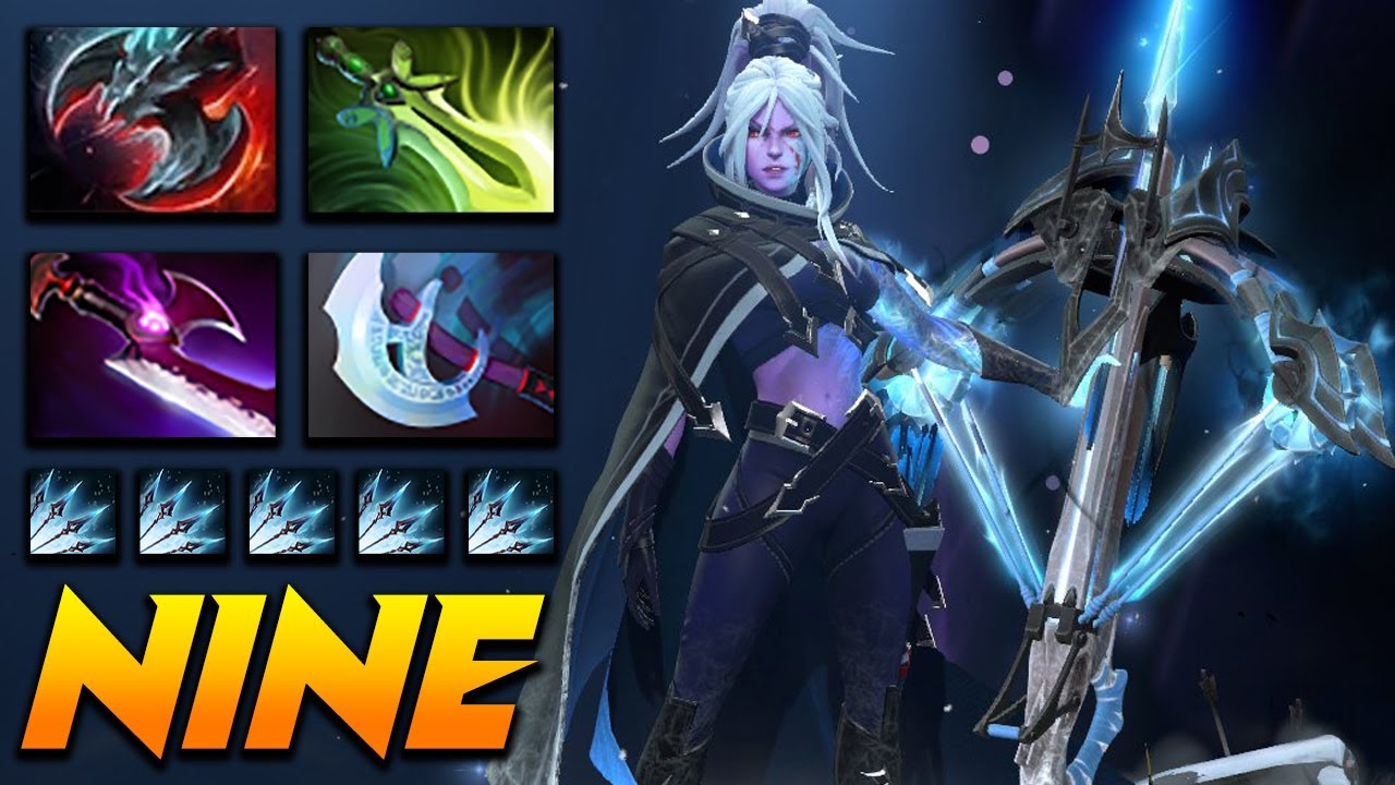 Nine Drow Ranger Legend - Dota 2 Pro Gameplay [Watch & Learn] - YouTube