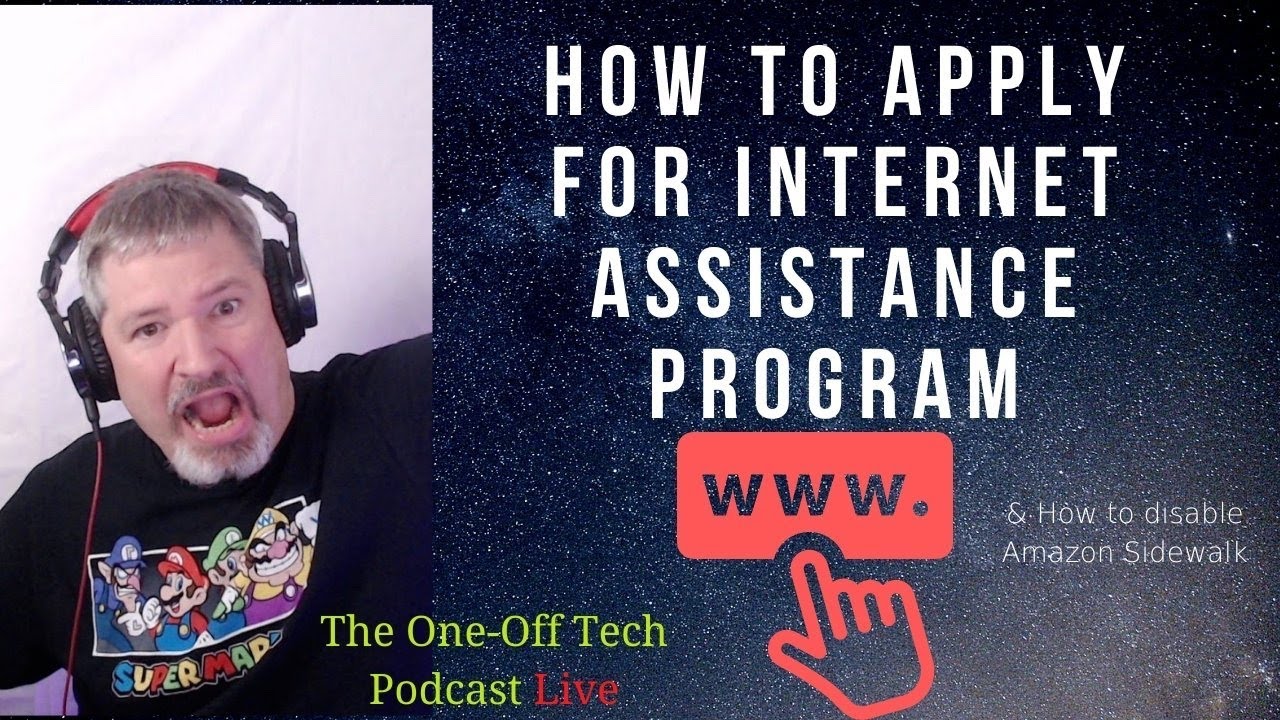 How to apply for Internet Assistance program | Amazon Sidewalk | and ...