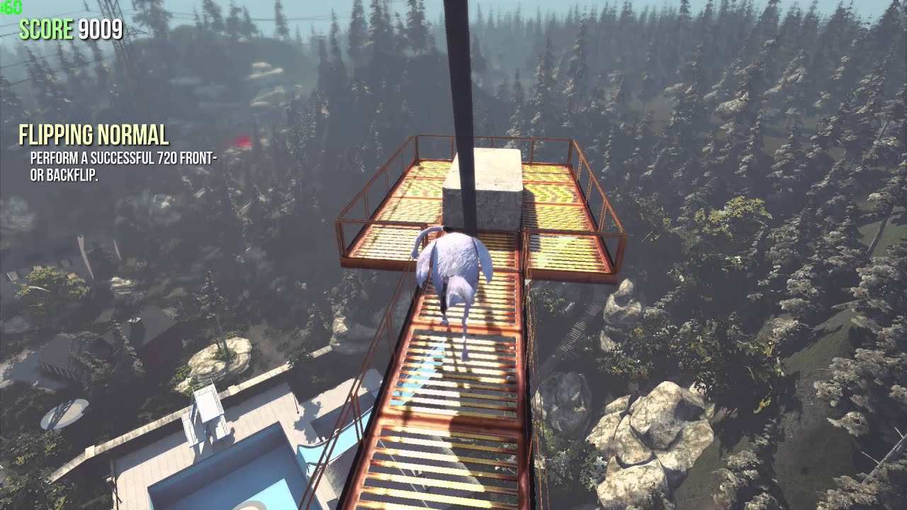 Goat Simulator & The Hanging Container - YouTube