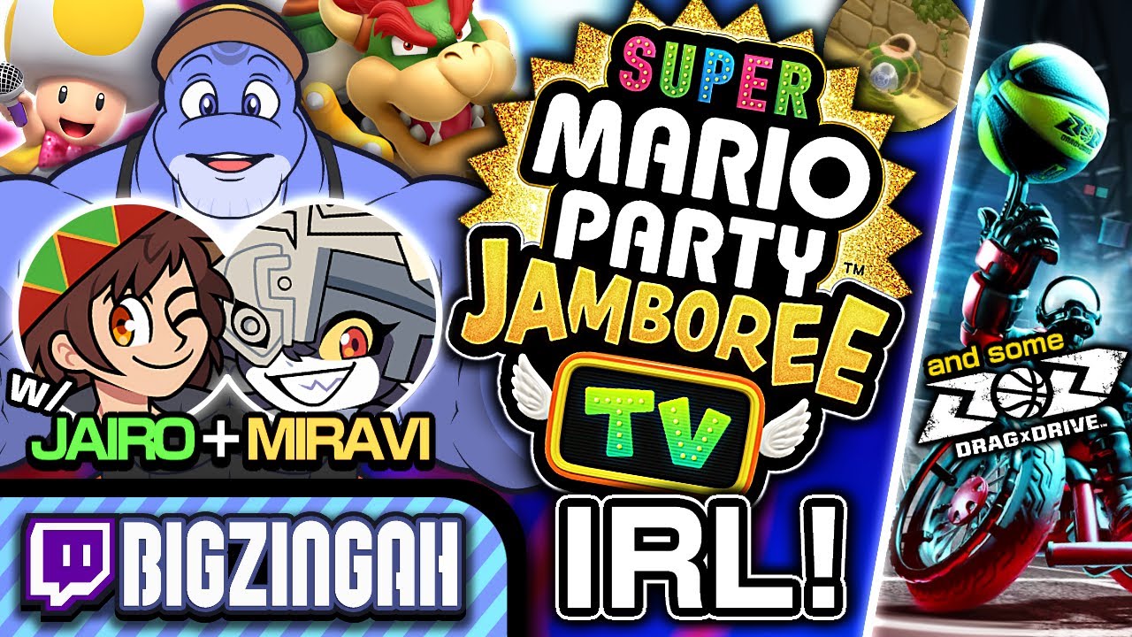 [🟣BigZingah] Super Mario Party Jamboree TV Livestream w/ @MysteriousMrJ ...