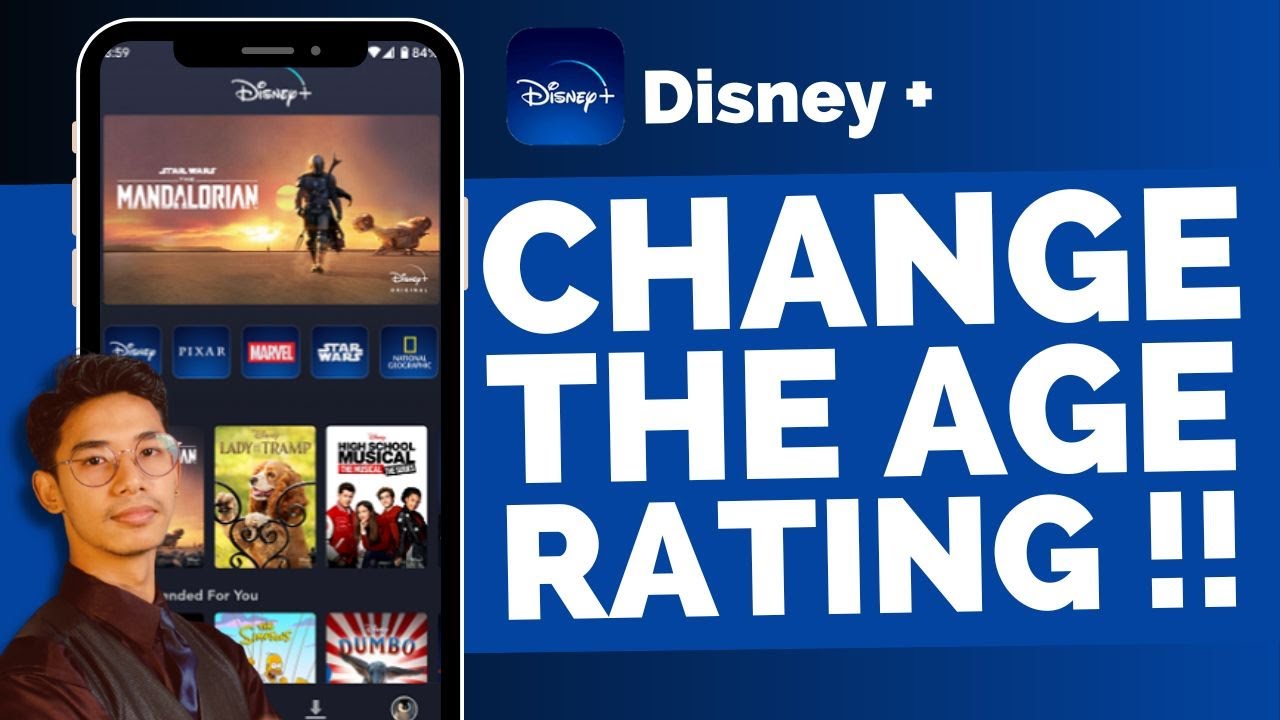 Disney Plus How to Change Age Rating ! - YouTube