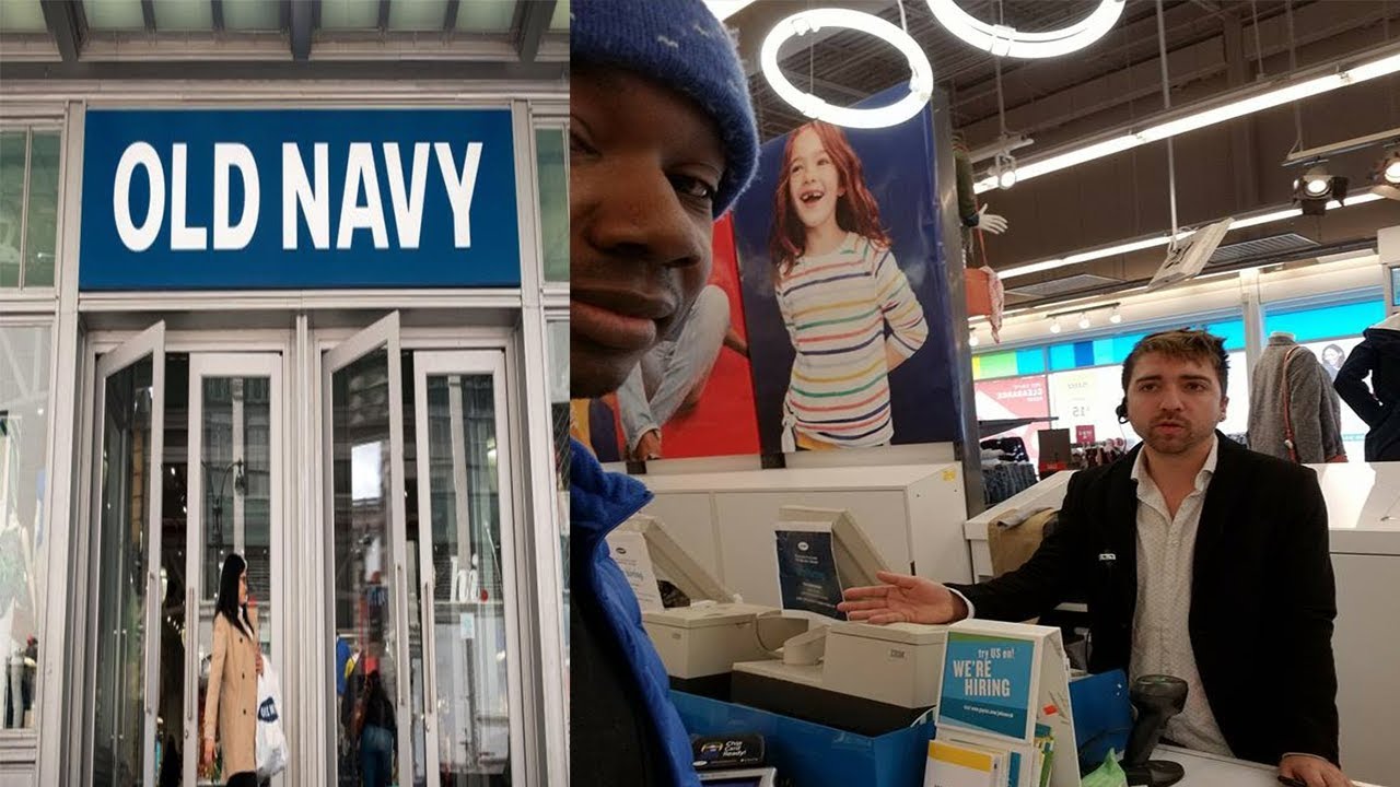 Old Navy Fires 3 Employees after racially profiling customer - YouTube
