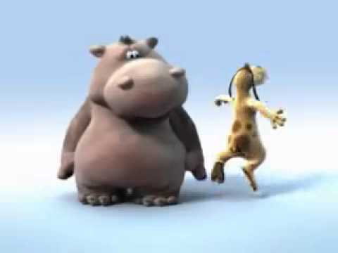 Singing Hippo & Dog MV music for kids Kids Cute baby Song for kid Art ...