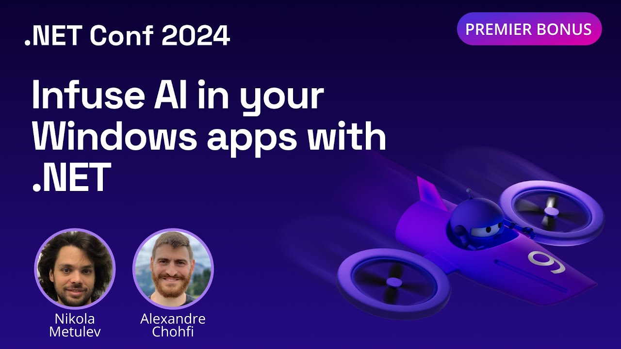 Infuse AI in your Windows apps with .NET - YouTube