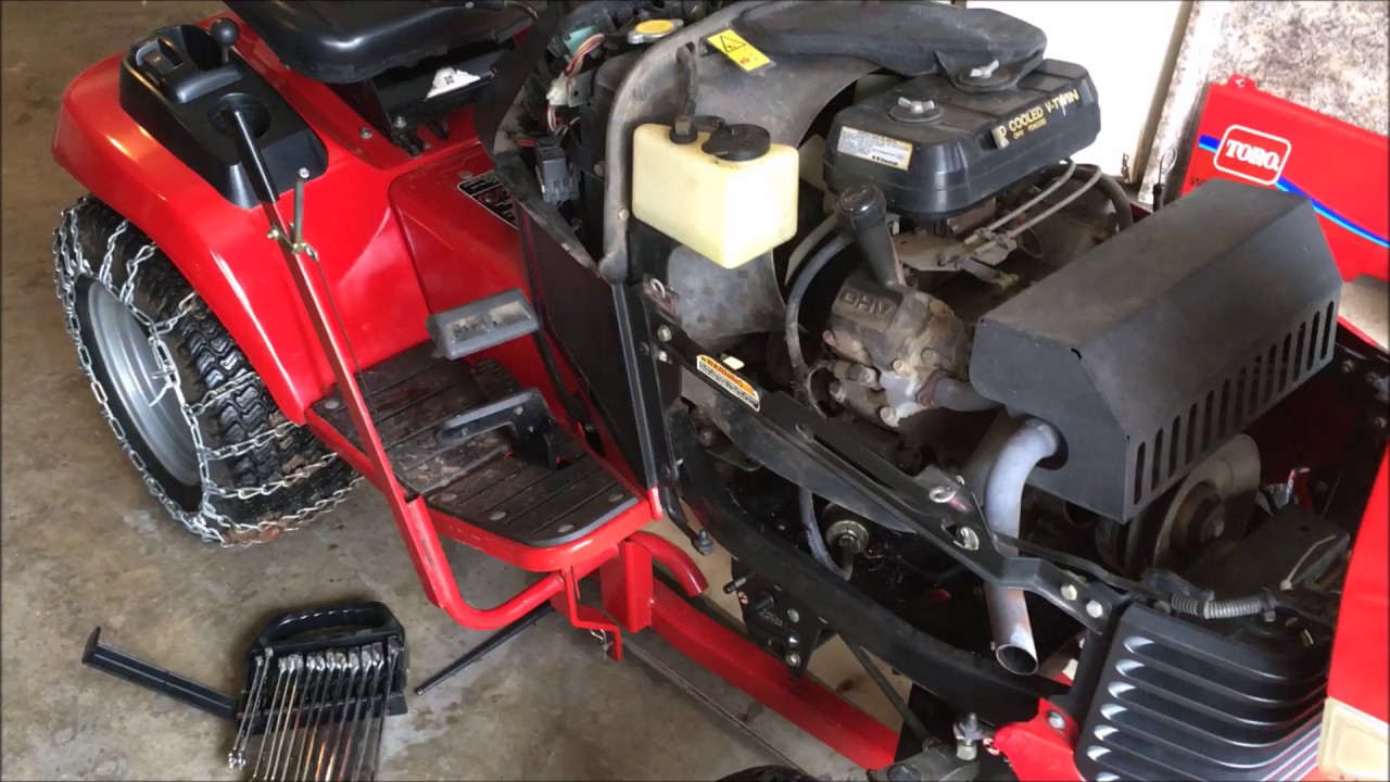 Toro Wheelhorse 5xi Smart Turn Delete - YouTube