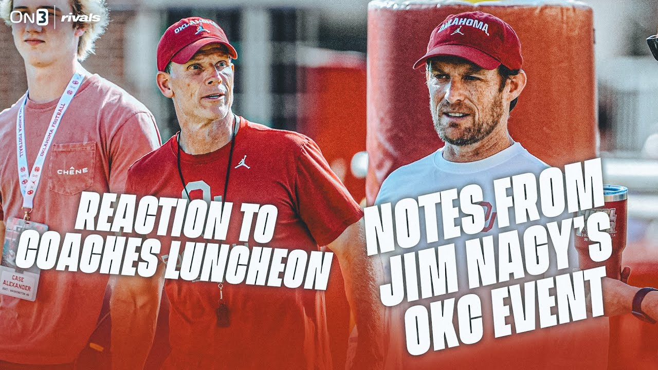 Reacting to Jim Nagy's OKC Event and Coaches Luncheon | Under The Visor ...