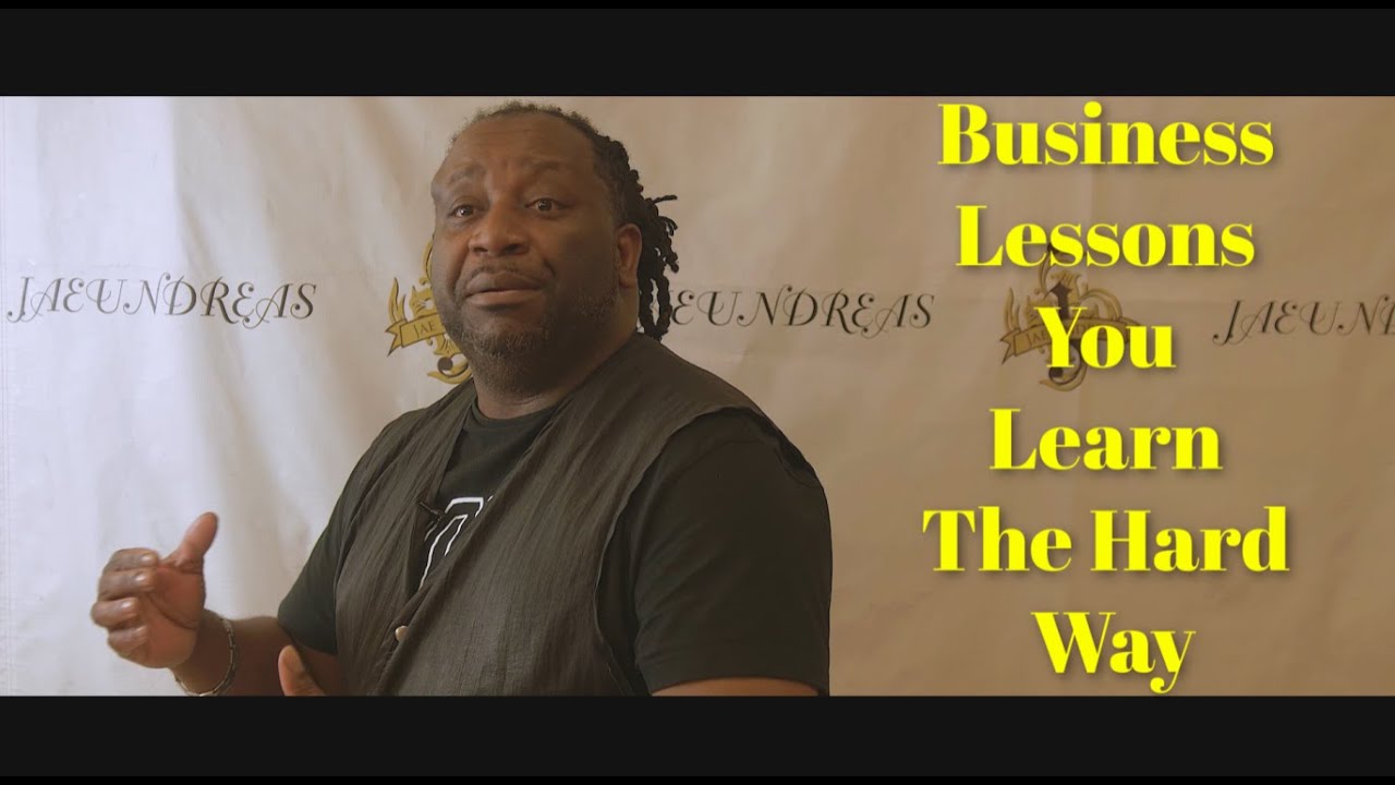 "Business Lessons You Learn The Hard Way" With Jese Webb Black Business ...