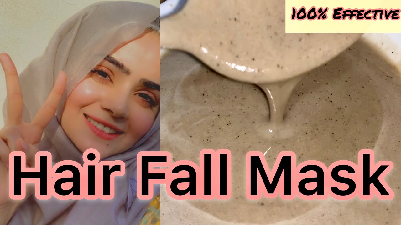 How To Stop Hair Fall -100% Effective Hair Mask- Dietitian Aqsa - YouTube