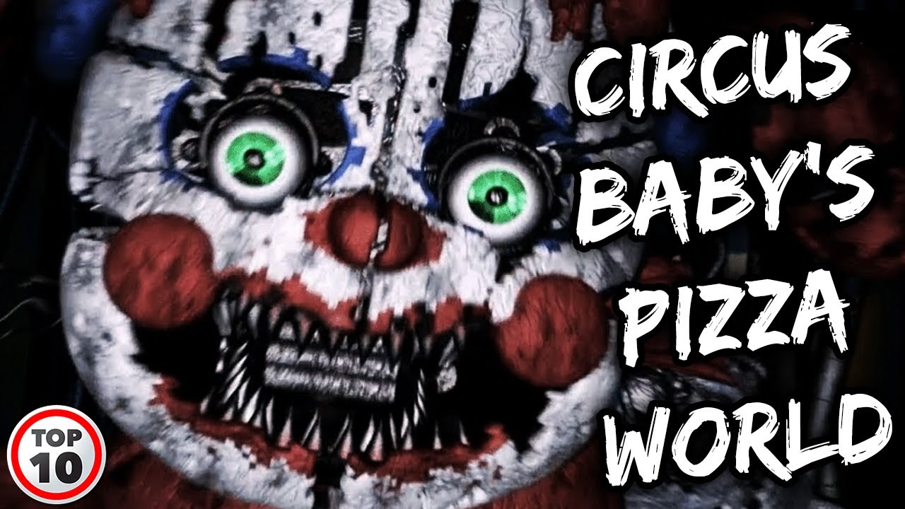 Top 10 Scary FNAF Alternate Fan Versions of Circus Baby - YouTube