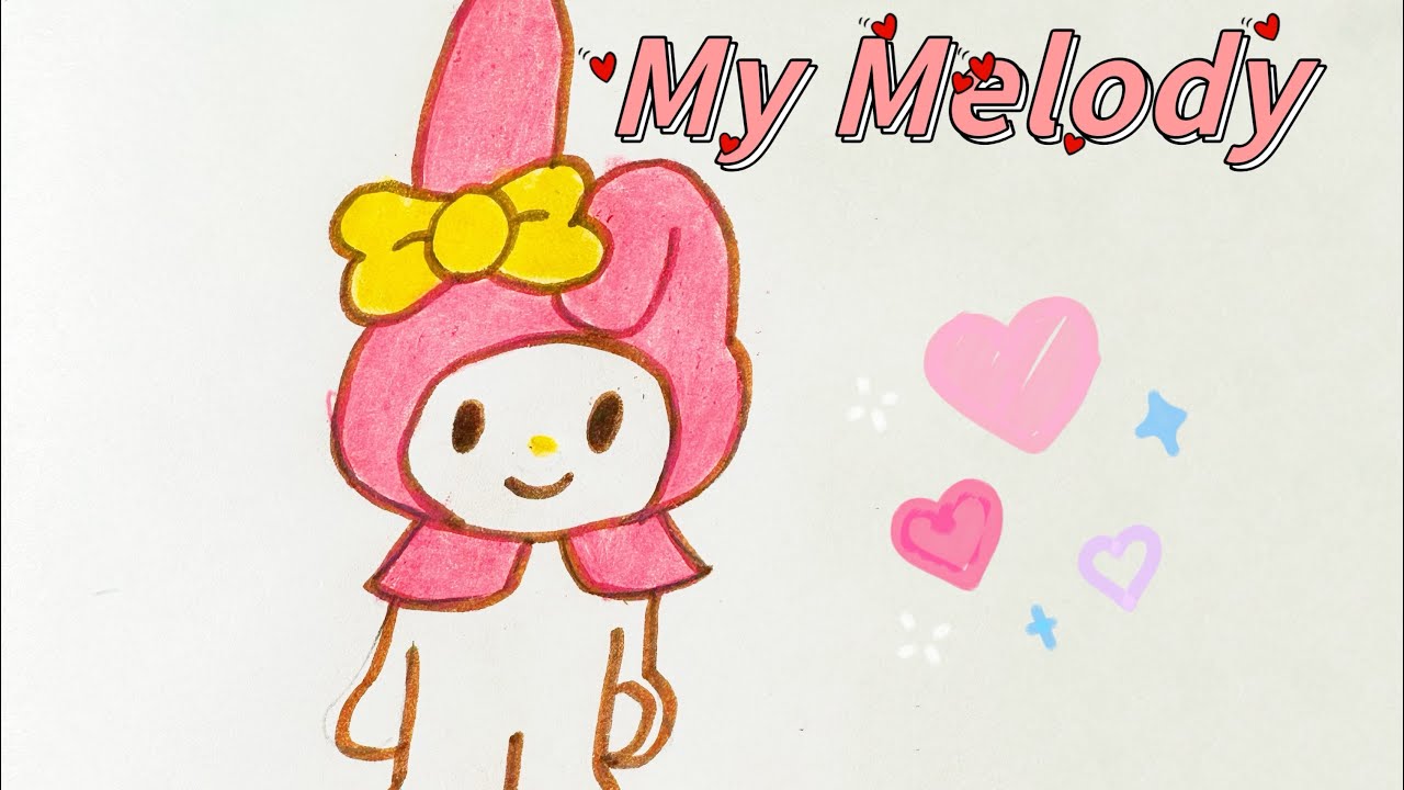 How to draw My Melody | Sanrio #drawing - YouTube
