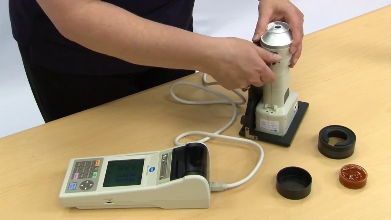 CR-410 konica minolta - YouTube