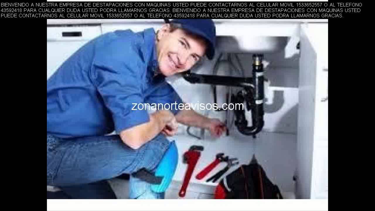 Maquina para Destapar Tuberias San Isidro Cel:15-3365-2557 - YouTube