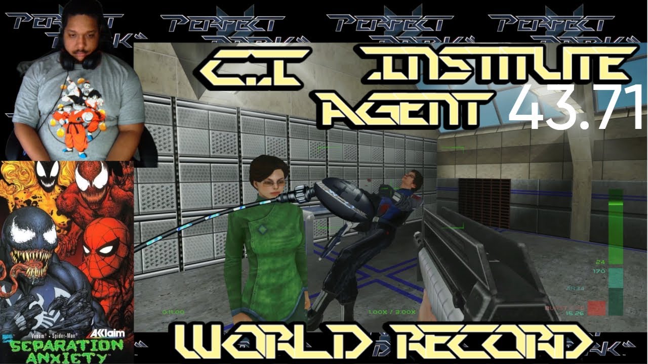 Perfect Dark XBLA C.I Institute Agent (World Record) Window Shot 43.71 ...