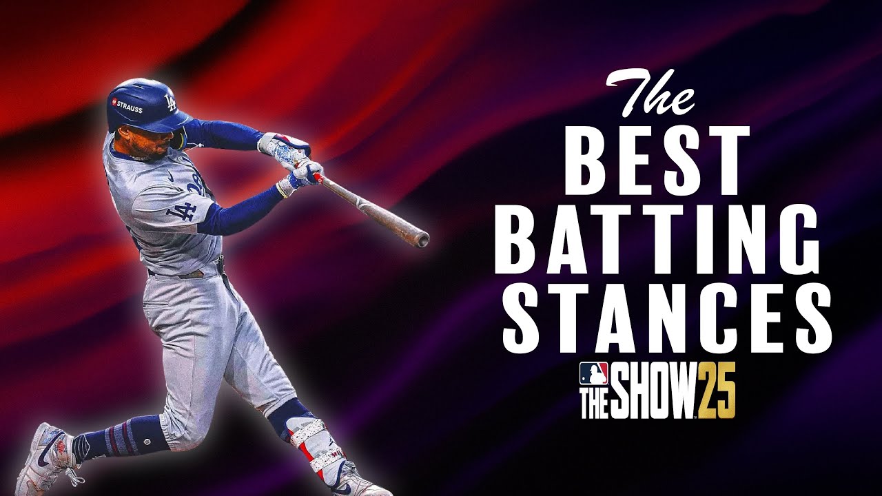 BEST Batting Stances in MLB The Show 25 - YouTube