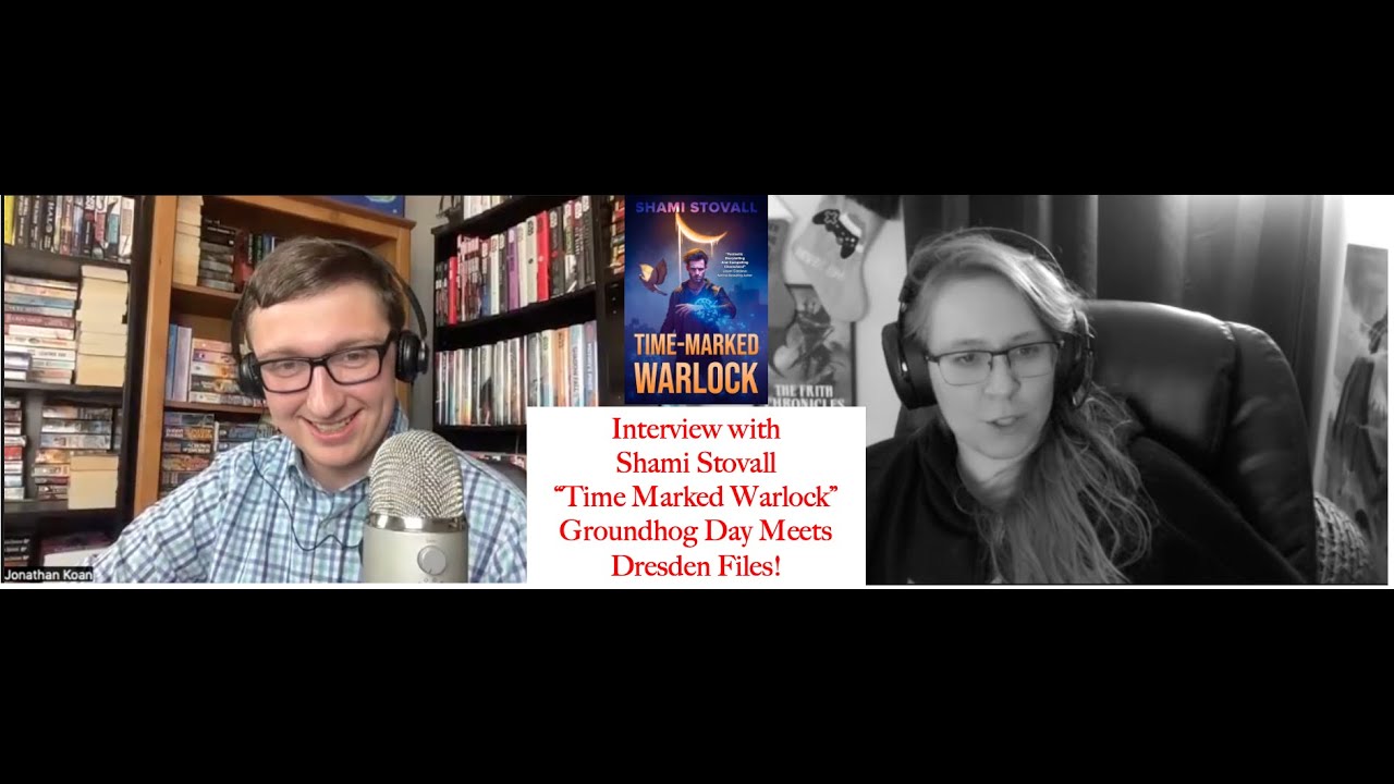 Interview with Shami Stovall, author of Time Marked Warlock - YouTube