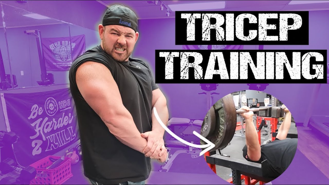 PRO STRONGMAN TRICEP WORKOUT - ROB KEARNEY - YouTube