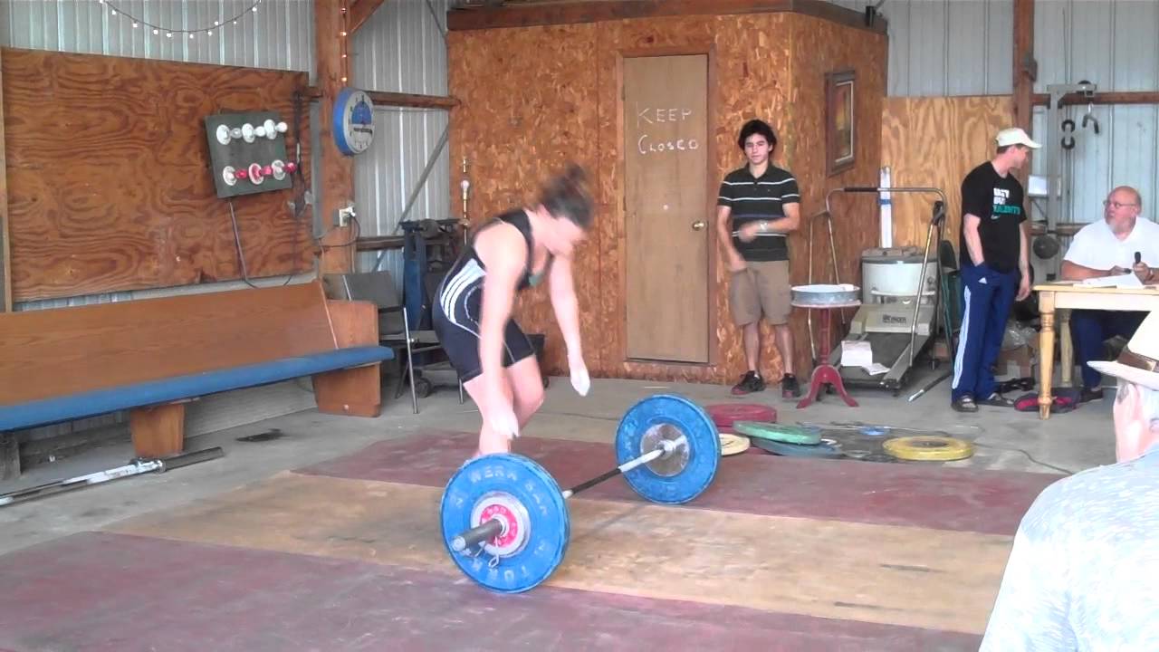 Spoon Barbell Club: Christina Raptis 3rd Attempt 60k Snatch- Cooperhead ...
