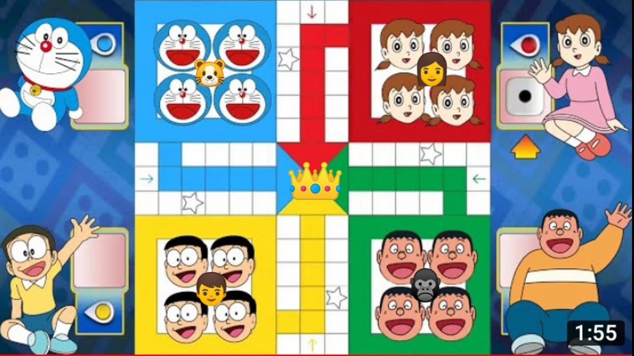 Doremon Ludo Game | doremon nobita game | doremon game video | Ludo ...