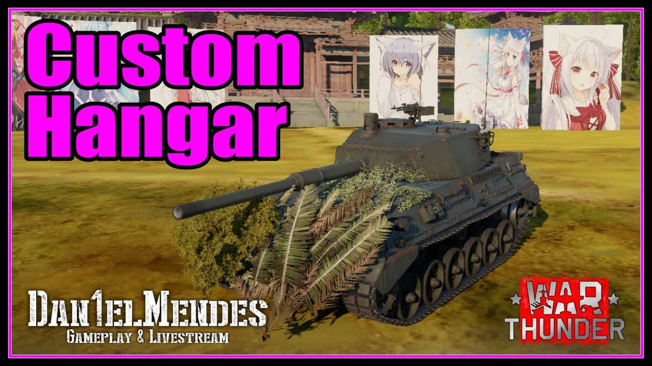 Tutorial ATUALIZADO - Custom Hangar (War Thunder - PT-BR) - YouTube