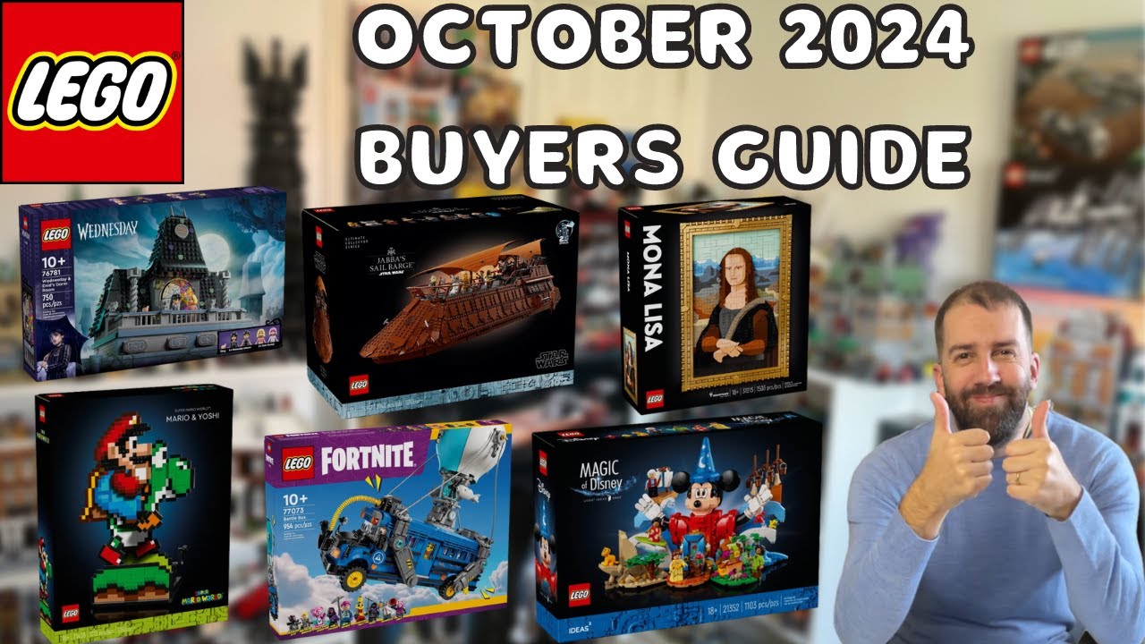 Every New LEGO Set Releasing October 2024 - YouTube