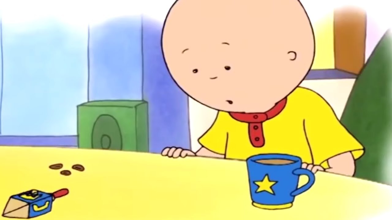 Caillou and the Strange Game | Caillou Cartoon - YouTube