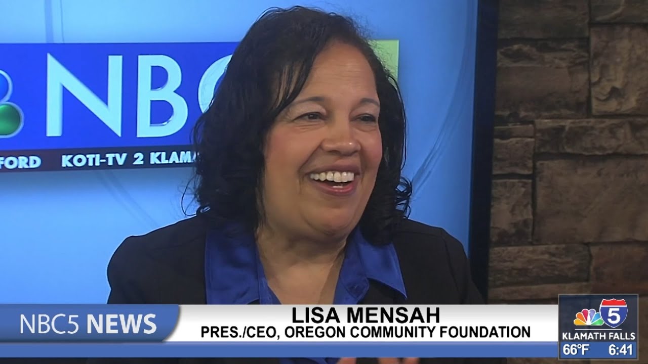 Five on 5 - Lisa Mensah - Pres./CEO, Oregon Community Foundation - YouTube