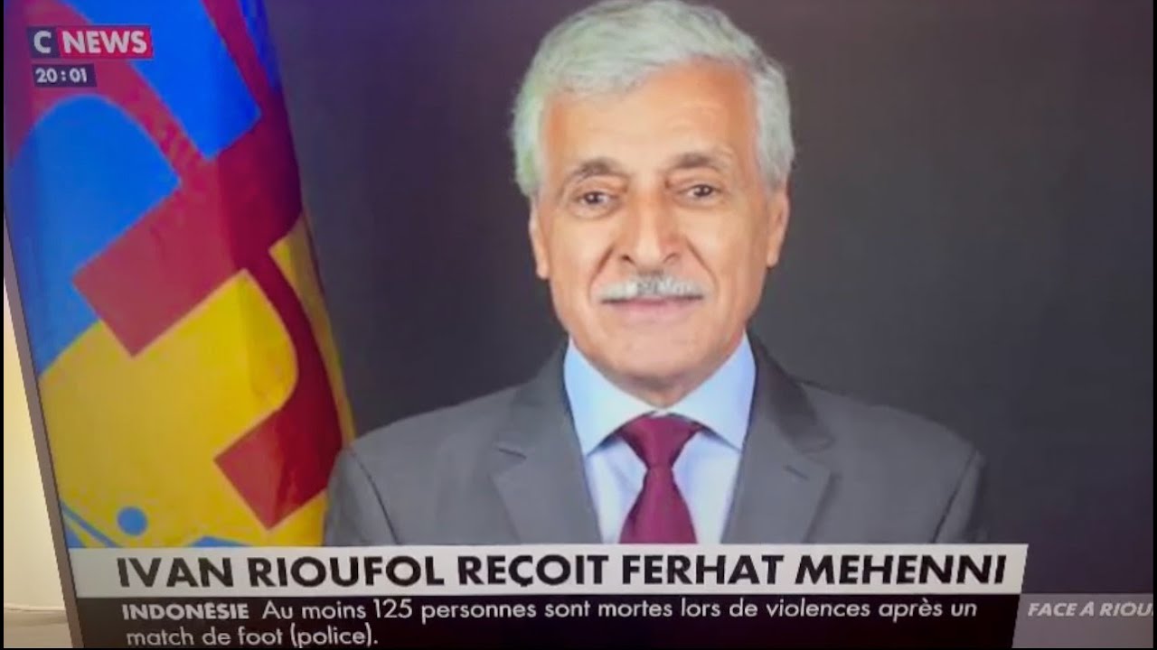 Déprogrammation de l'intervention de Ferhat Mehenni au JT de Cnews ...