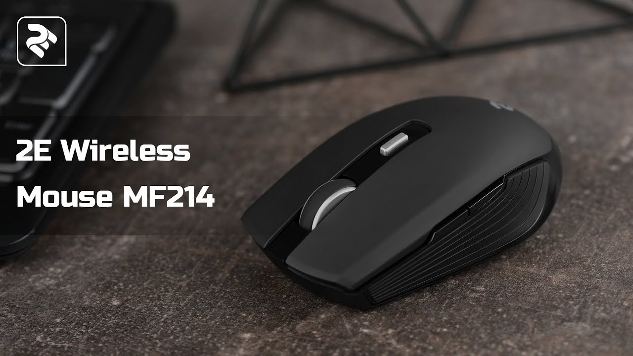 2E Wireless Mouse MF214 - YouTube