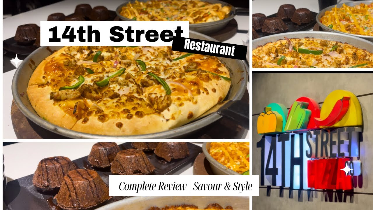 Tried 14th Street Pizza| Restaurant Review| Savour & Style - YouTube