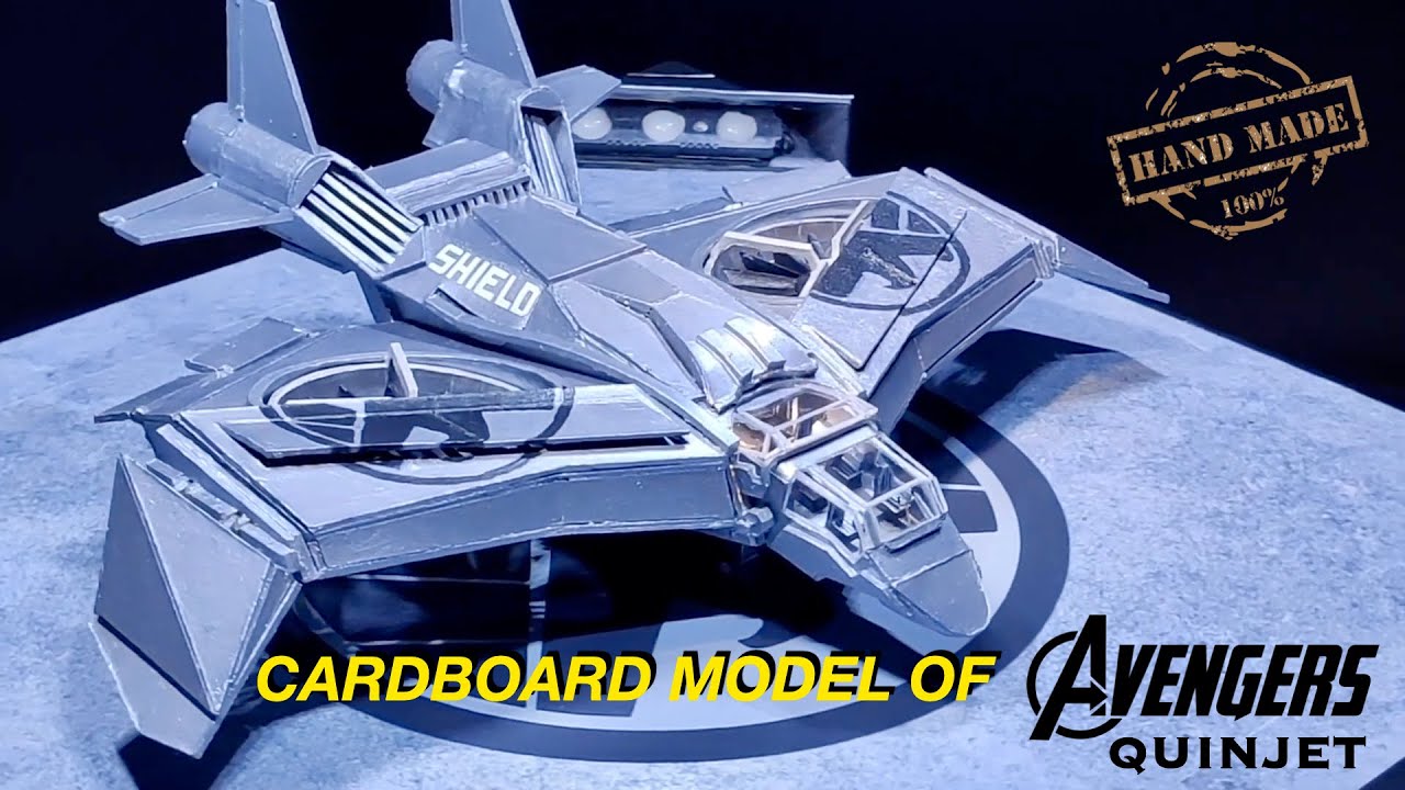 Avengers Quinjet – Completed Model - YouTube