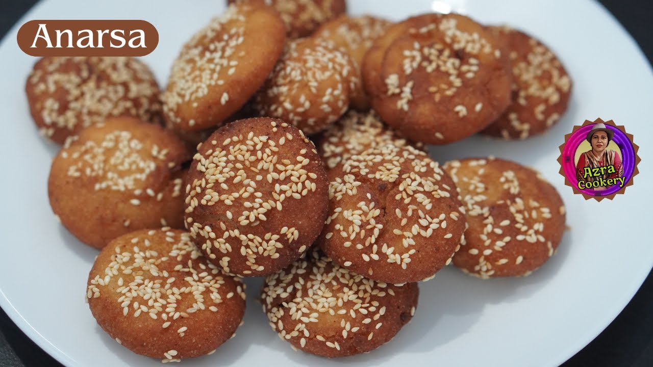 Crispy Anarsa Recipe with Khoya Filling | Indian Sweet with a Twist ...