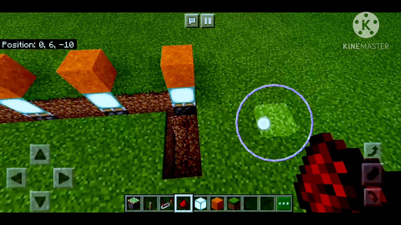 How to make a Minecraft piston light💡 very easy one by one - YouTube