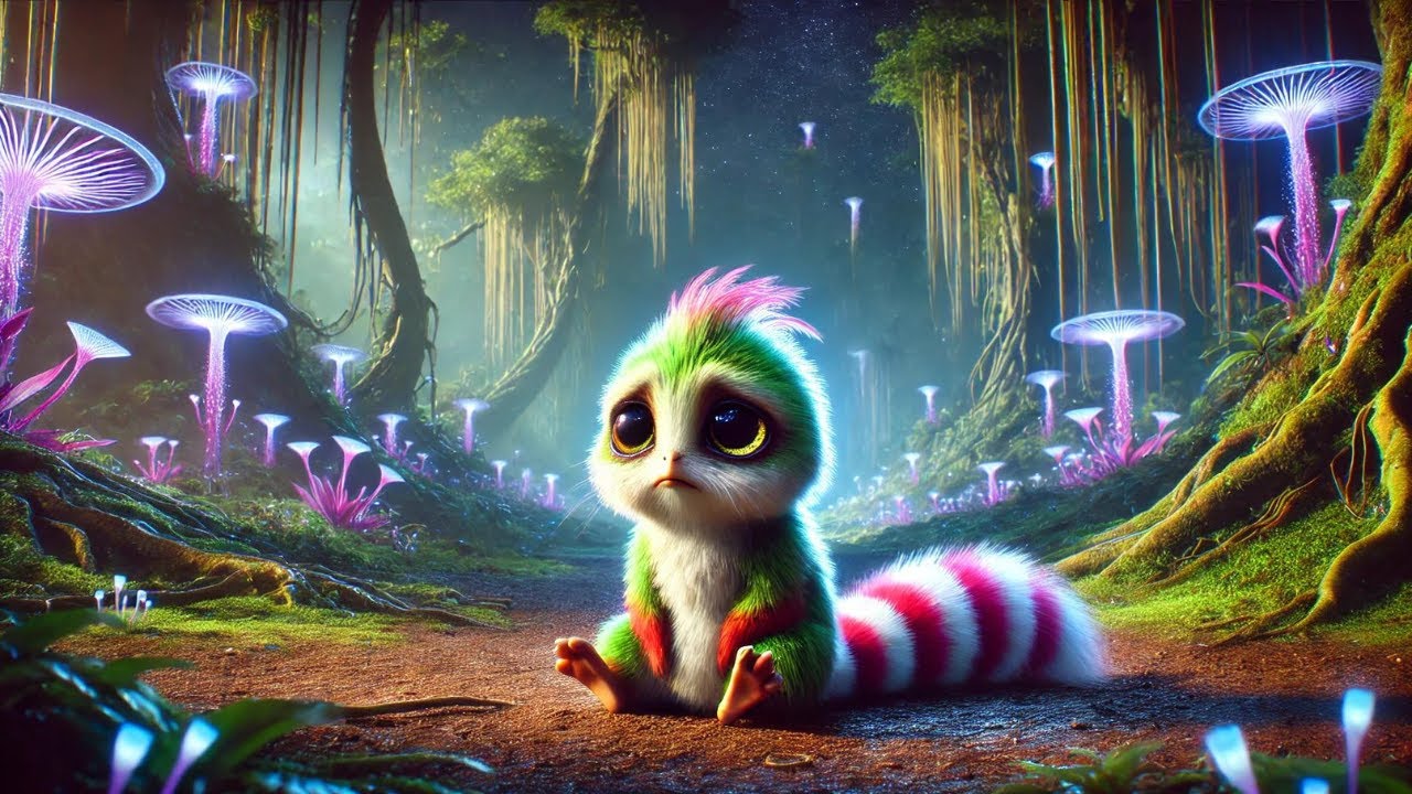 Poor Alien Creature defenseless, injured and abandoned, until a Young ...