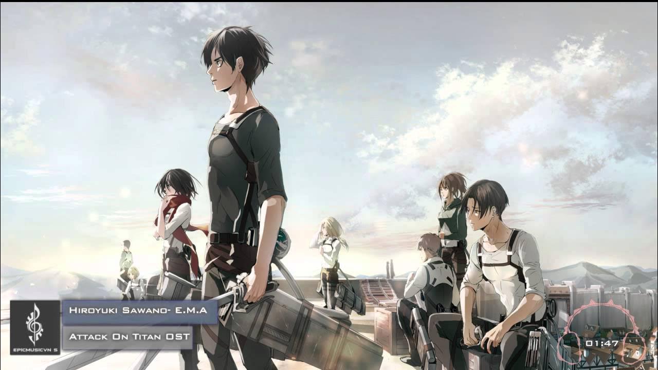 Hiroyuki Sawano -E.M.A (Attack on Titan -Shingeki no Kyojin OST) - YouTube