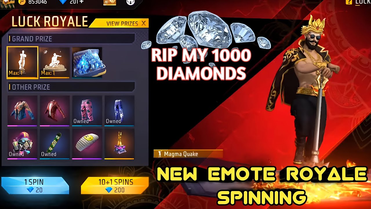 𝗡𝗲𝘄 𝗘𝗺𝗼𝘁𝗲 𝗥𝗼𝘆𝗮𝗹𝗲 𝗦𝗽𝗶𝗻𝗻𝗶𝗻𝗴 𝗥𝗶𝗽 𝗠𝘆 𝟭𝟬𝟬𝟬 𝗗𝗶𝗮𝗺𝗼𝗻𝗱𝘀 - YouTube