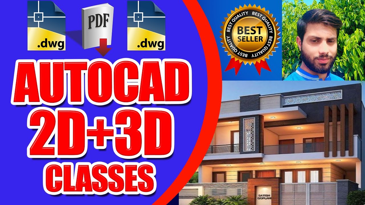 Professional AutoCAD All basic Settings. How to create Circle stair ...
