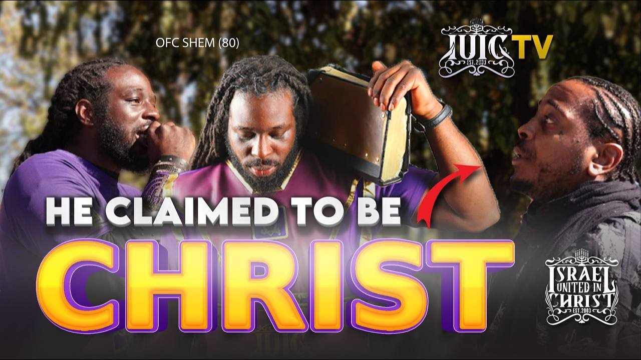 Man Claims To Be Jesus And Says Christ Smoked Weed! Watch What Happens ...