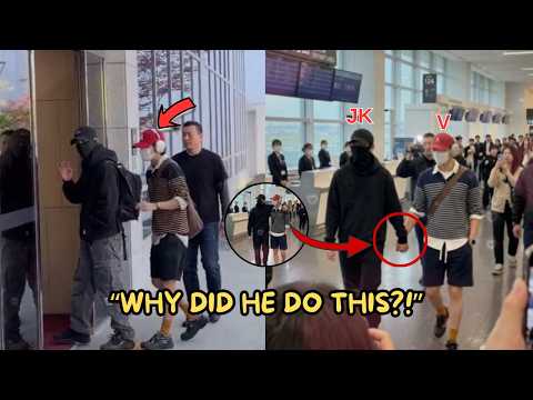 SHOCKING! Jungkook Reveals Why He Held Taehyung’s Hand in Tokyo Airport 🇯🇵—ARMY Can’t Believe This!