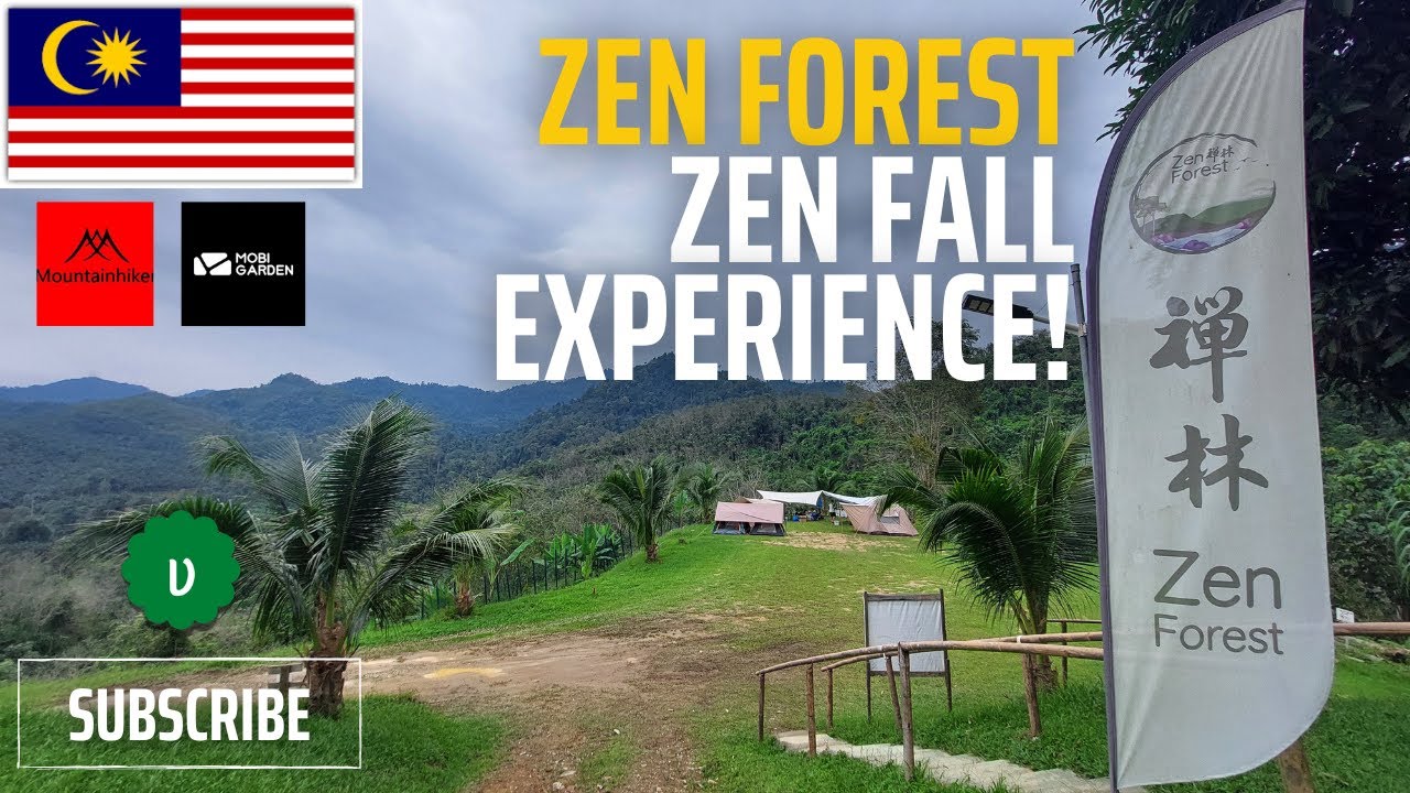 🇲🇾 ZEN FOREST Campsite! |Waterfall, 3D2N Nature Camping Experience ...
