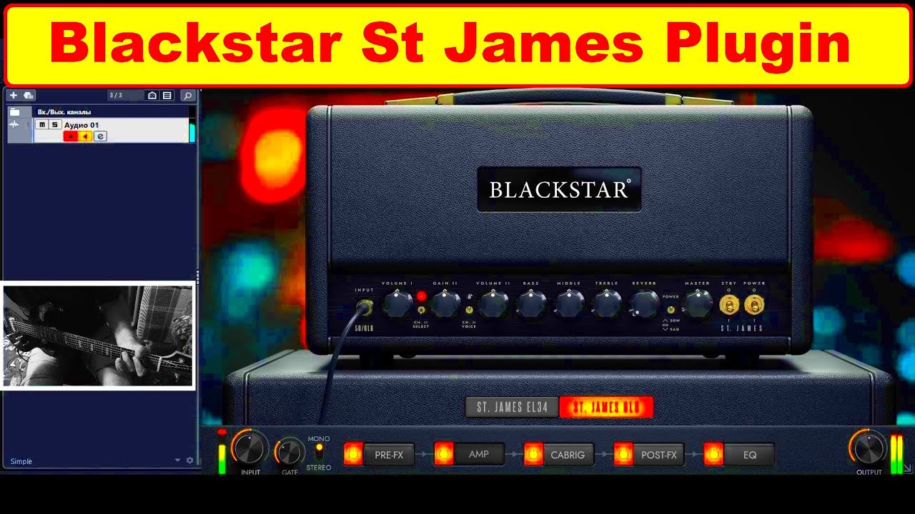 Blackstar Amp Pedalboard Plugins | Factory Sound Preset | From Box ...